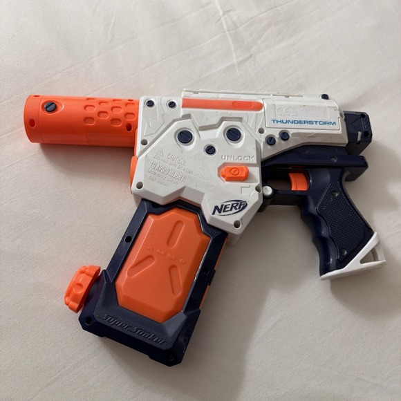 Nerf | Toys | Used Nerf Super Soaker Thunderstorm With Water Cartridge ...